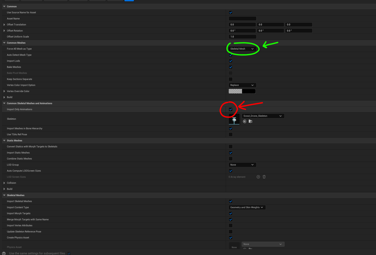 How to Fix “Import Failed” When Importing Animation FBX Files in Unr