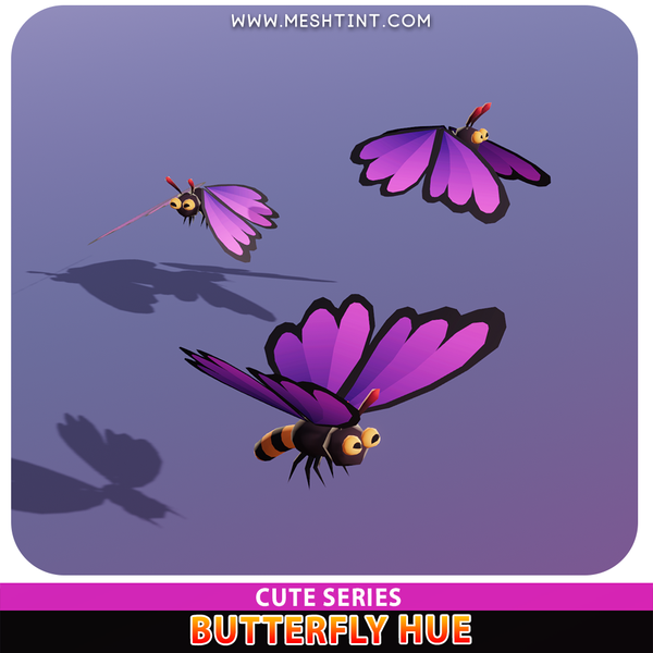 Purple Butterfly Pokemon