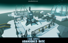 Meshtint Studio - CUBE - Abandoned Base 1.1 | FREE 3D Model | Tutorial | Learn Unity | Art Outsource