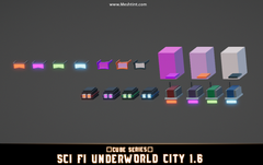 Meshtint Studio - CUBE - Sci Fi Underworld City Pack 1.7 | FREE 3D Model | Tutorial | Learn ...