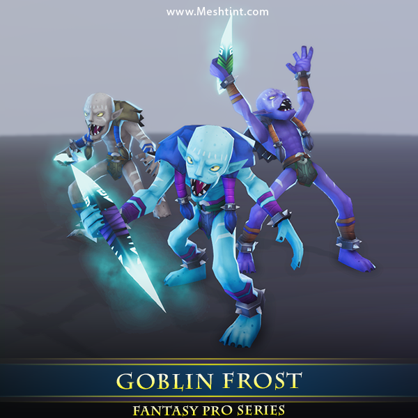 Meshtint Studio - Goblin Frost 1.1 | FREE 3D Model | Tutorial | Learn Unity | Art Outsource
