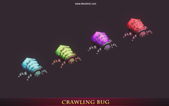 Meshtint Studio - Crawling Bug | FREE 3D Model | Tutorial | Learn Unity | Art Outsource