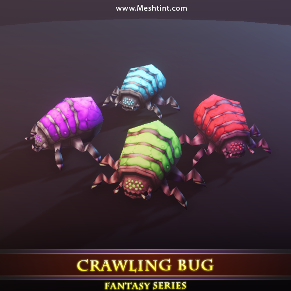 Meshtint Studio - Crawling Bug | FREE 3D Model | Tutorial | Learn Unity ...