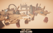 Meshtint Studio - CUBE - Wasteland 1.1 | FREE 3D Model | Tutorial | Learn Unity | Art Outsource
