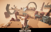 Meshtint Studio - CUBE - Wasteland 1.1 | FREE 3D Model | Tutorial | Learn Unity | Art Outsource