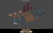 Meshtint Studio - CUBE - Wasteland 1.1 | FREE 3D Model | Tutorial | Learn Unity | Art Outsource